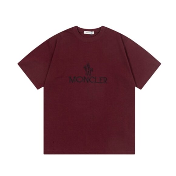 Moncler | Tops | Moncler Monogram Embroidery Logo Logo Pattern Short ...